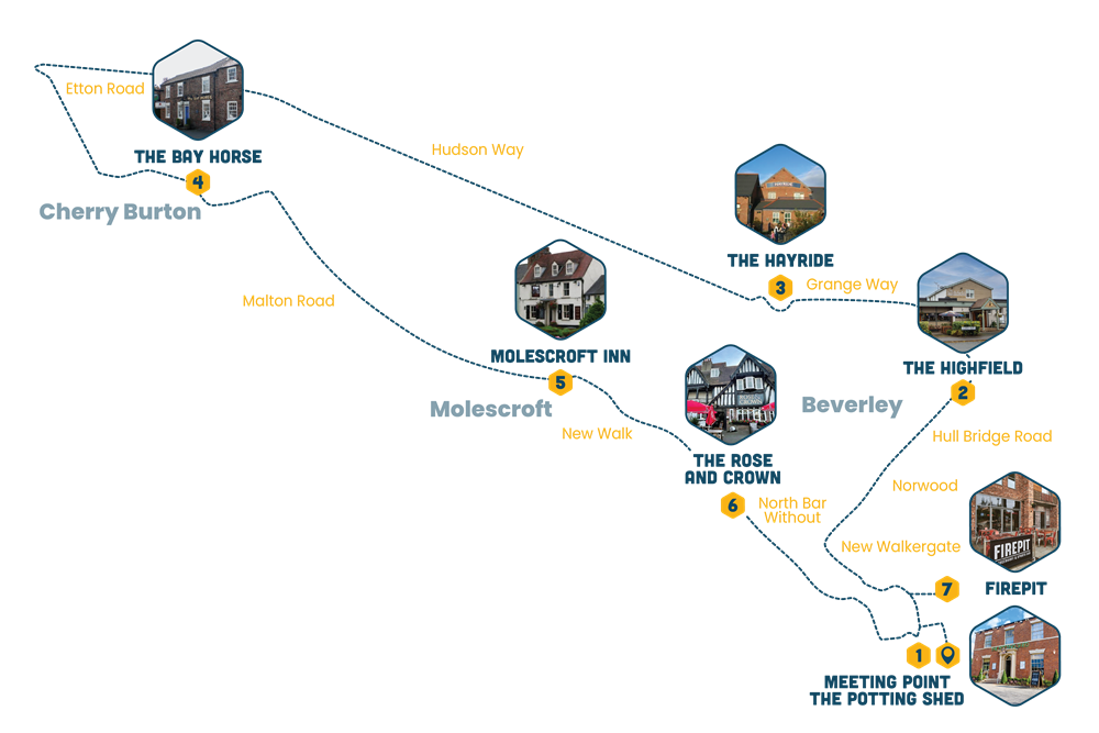 Pub to Pub Walk 2025 - Dove House Hospice